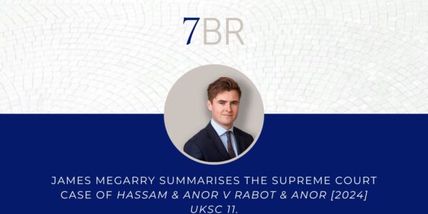 James Megarry - Barrister - 7BR Barristers Chambers