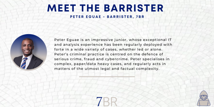 Peter Eguae - Barrister - 7BR Barristers Chambers